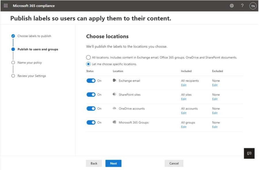Records Management in Microsoft 365: Labels