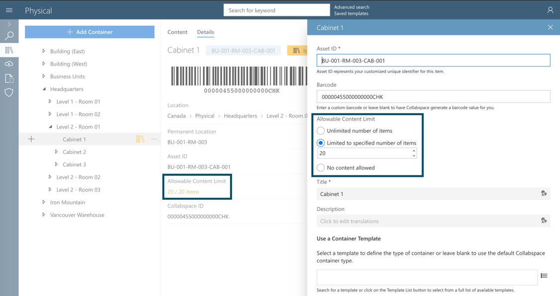 Physical Records Management in Microsoft 365?
